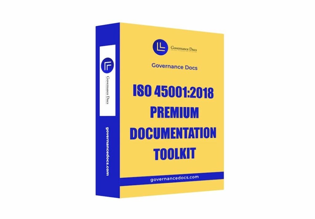 Iso 45001 2018 Premium Documentation Toolkit 50 Documents