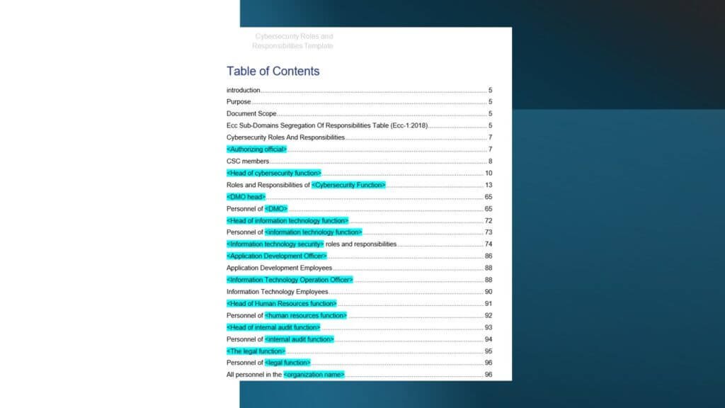 Comprehensive NCA Cybersecurity Toolkit | 80+ Templates